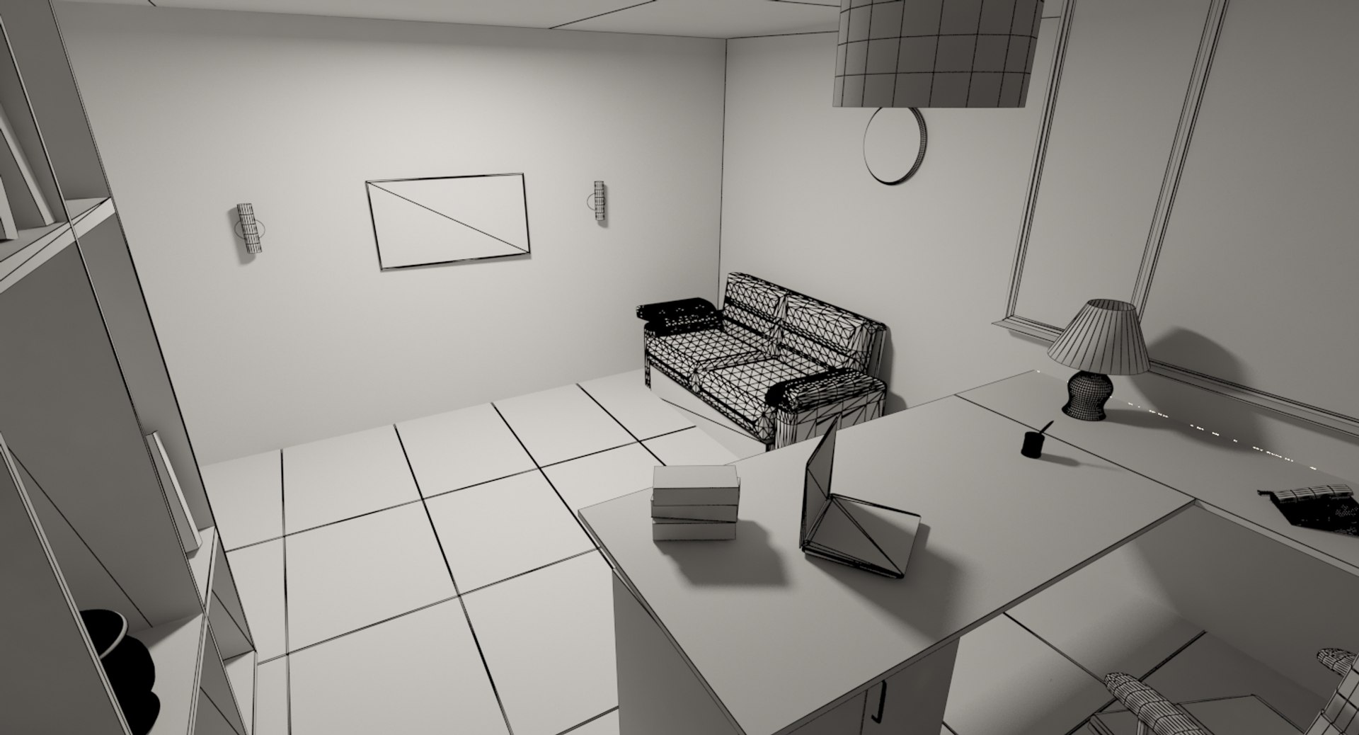 Office Modern Simple 3D Model - TurboSquid 1268670