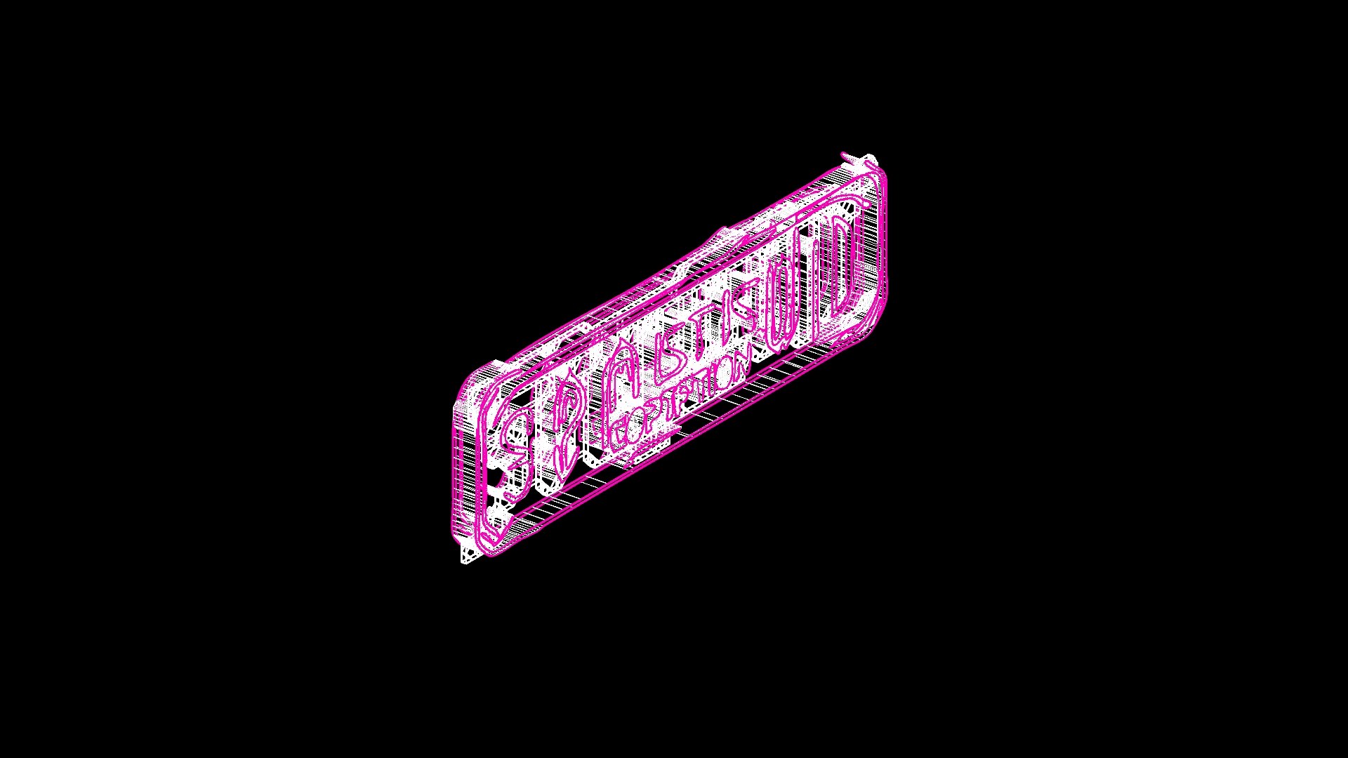 3D Model Sci-Fi Sci Fi Cyberpunk City Neon Ad Light Board Street 87 ...