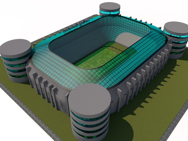 Santiago Bernabeu Stadium 3D Modelos para Descargar | TurboSquid
