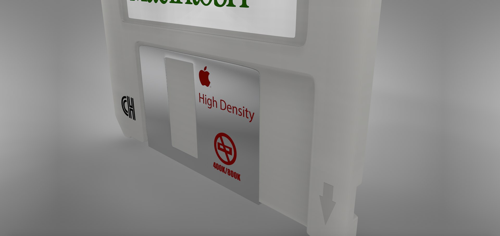 Apple Macintosh Floppy Disk 3D Model - TurboSquid 1415157