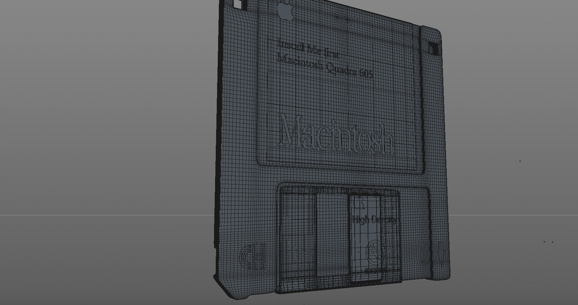 Apple Macintosh Floppy Disk 3D Model - TurboSquid 1415157