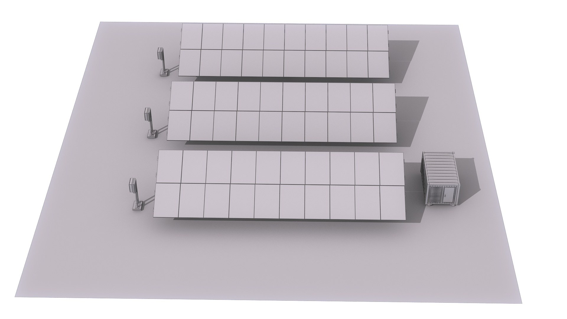 3D Solar Power Model - TurboSquid 1706677