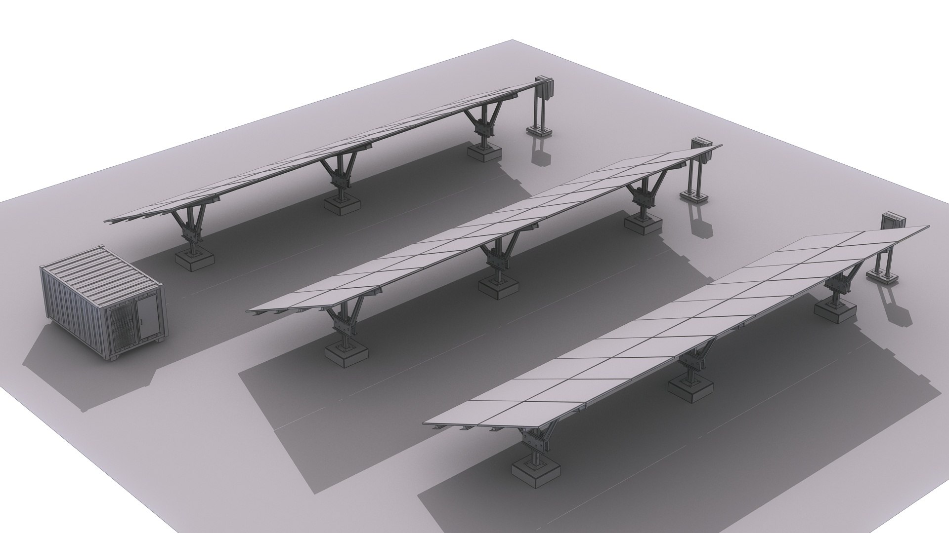 3D Solar Power Model - TurboSquid 1706677