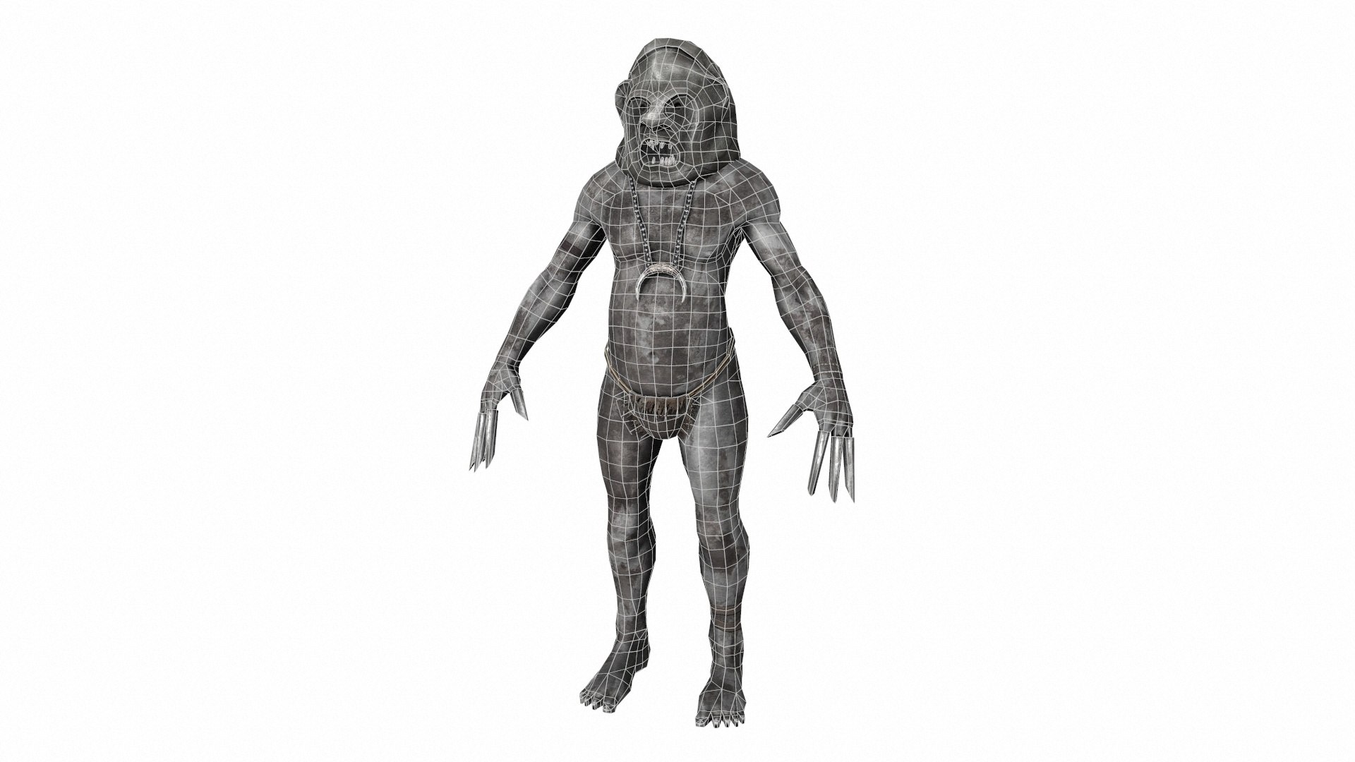 3D tribe men model - TurboSquid 1696755