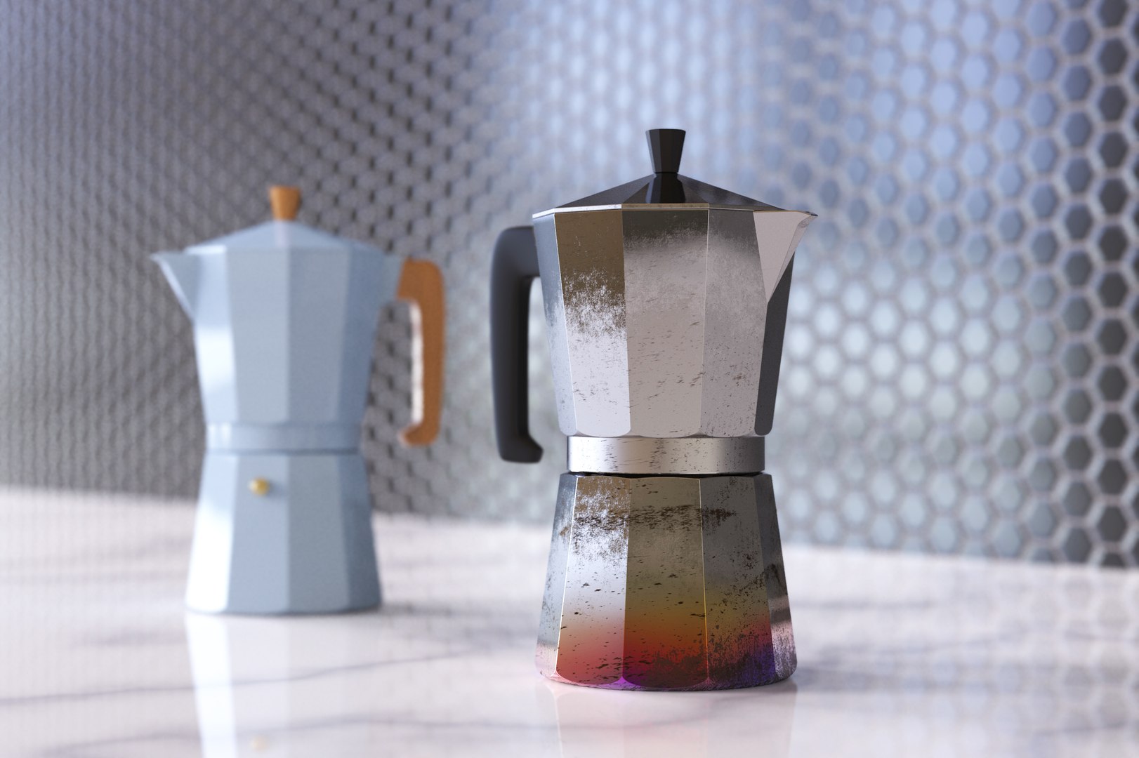 Free moka pot - model - TurboSquid 1617892