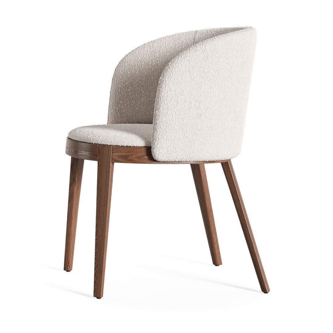 3D Calligaris Adel Wood Armchair Model - TurboSquid 2216192