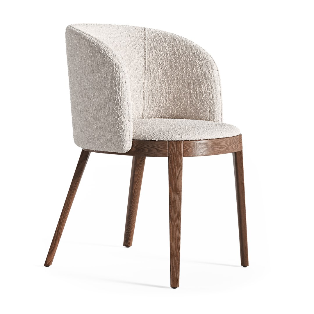 3D Calligaris Adel Wood Armchair Model - TurboSquid 2216192