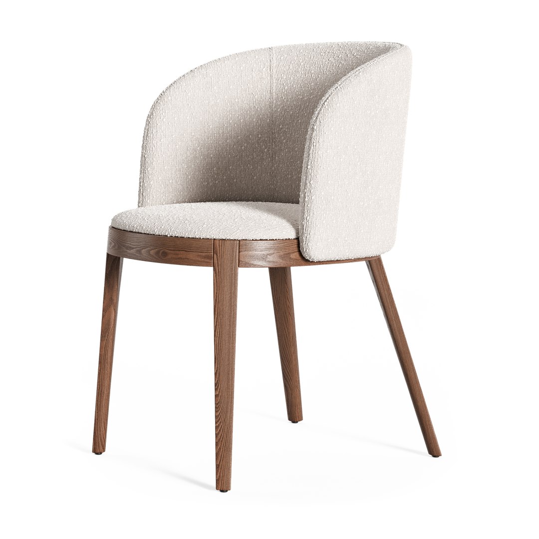 3D Calligaris Adel Wood Armchair Model - TurboSquid 2216192