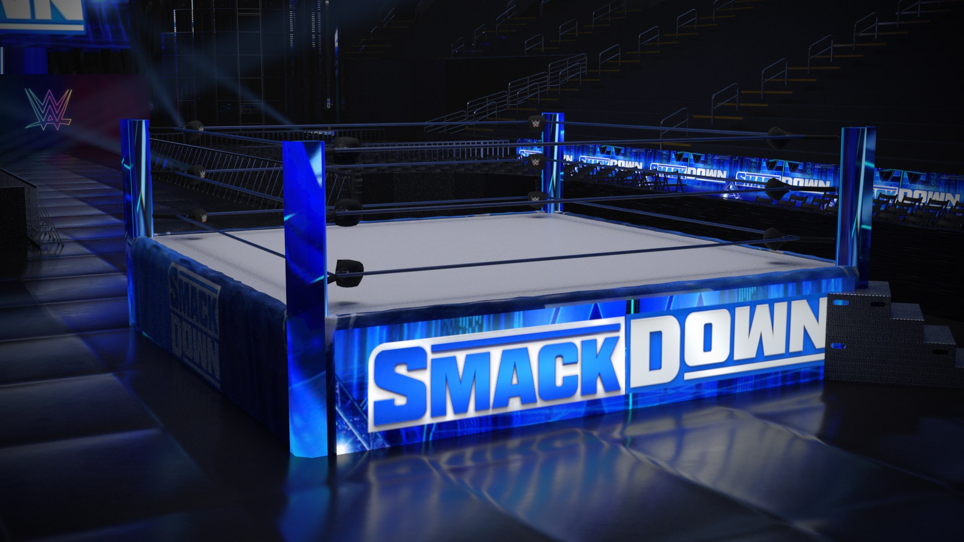 3D WWE Stadium - TurboSquid 2335141