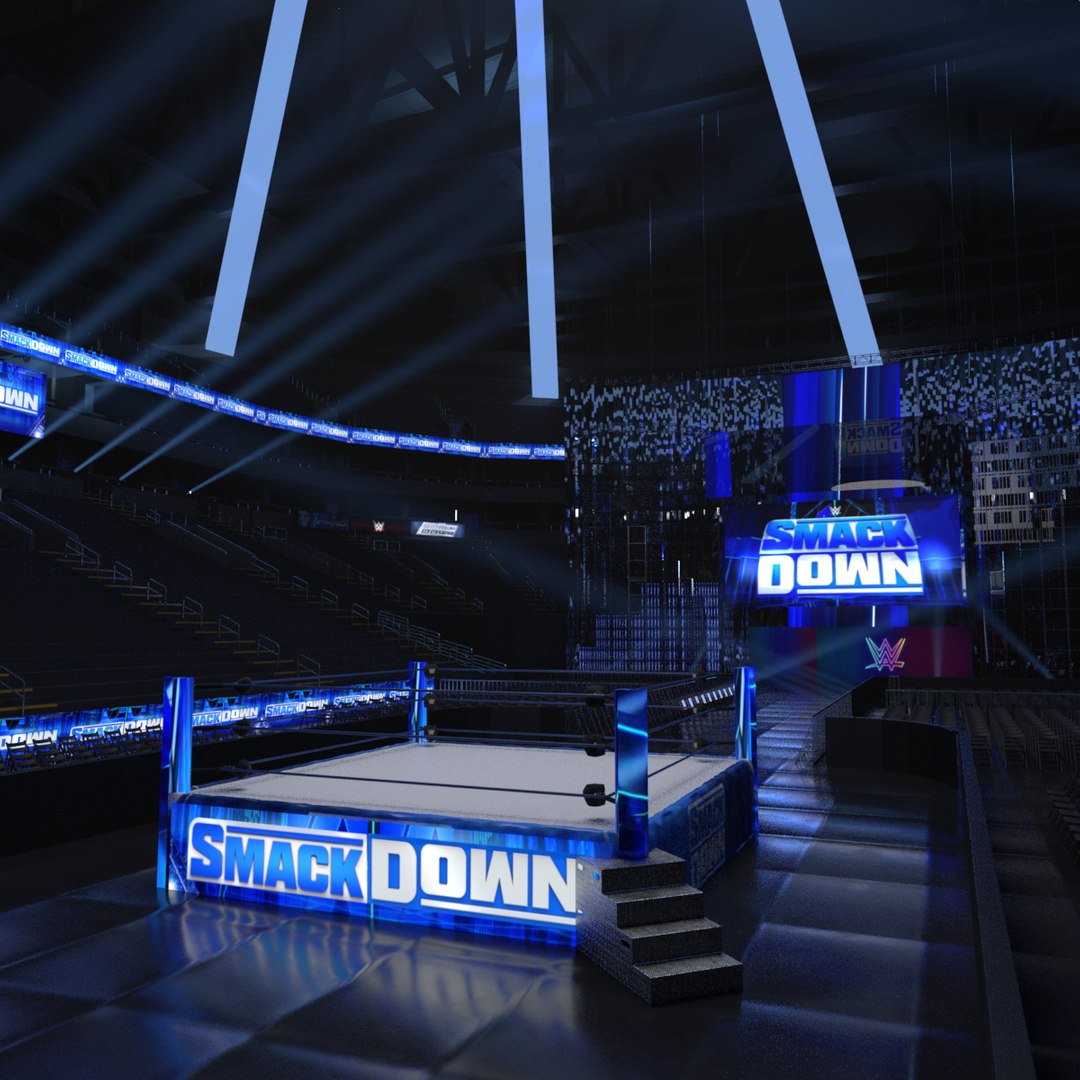 3D WWE Stadium - TurboSquid 2335141
