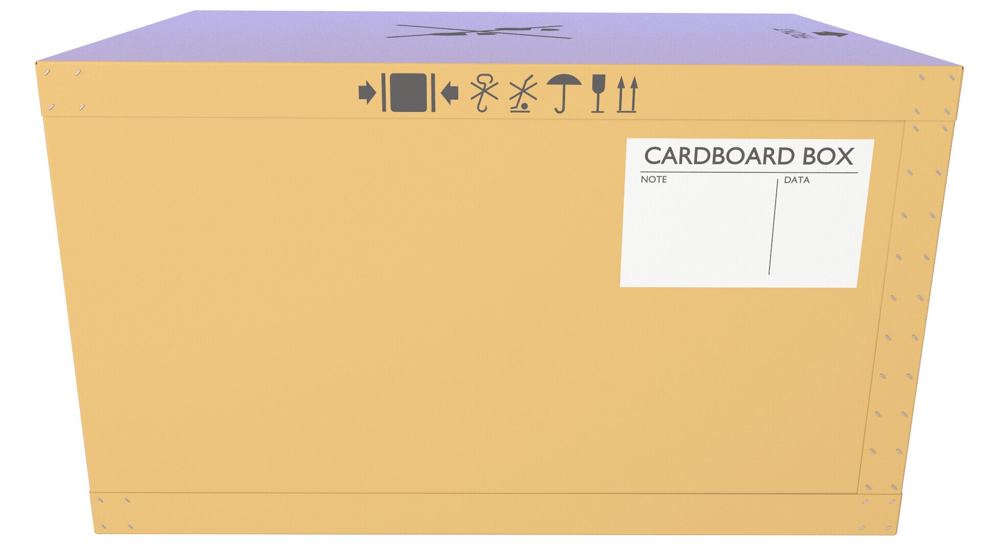 Big Transport Cardboard Box 3 model - TurboSquid 2096885