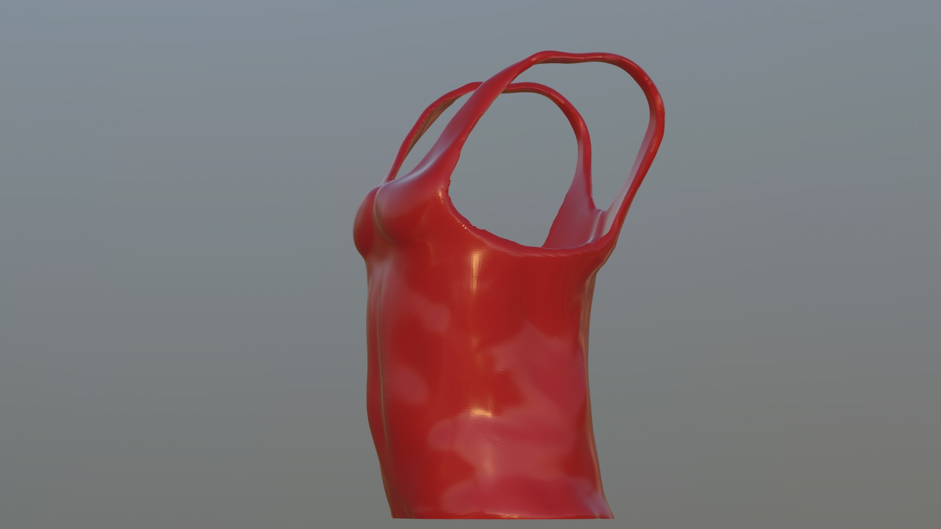 3D Red tshirt model - TurboSquid 2038748