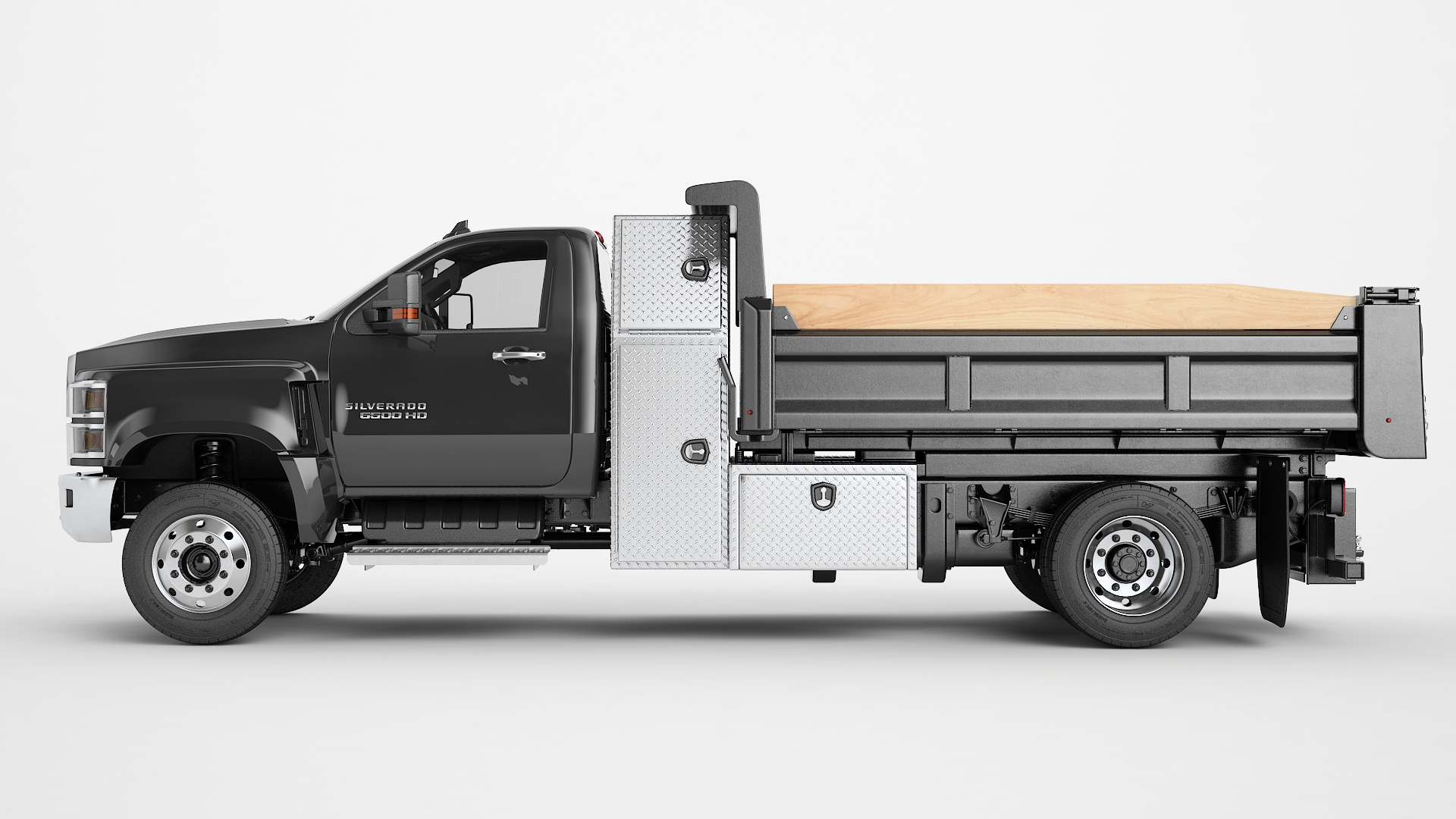 2020 Chevrolet Silverado 6500HD Dump Truck 04 Model - TurboSquid 2038996