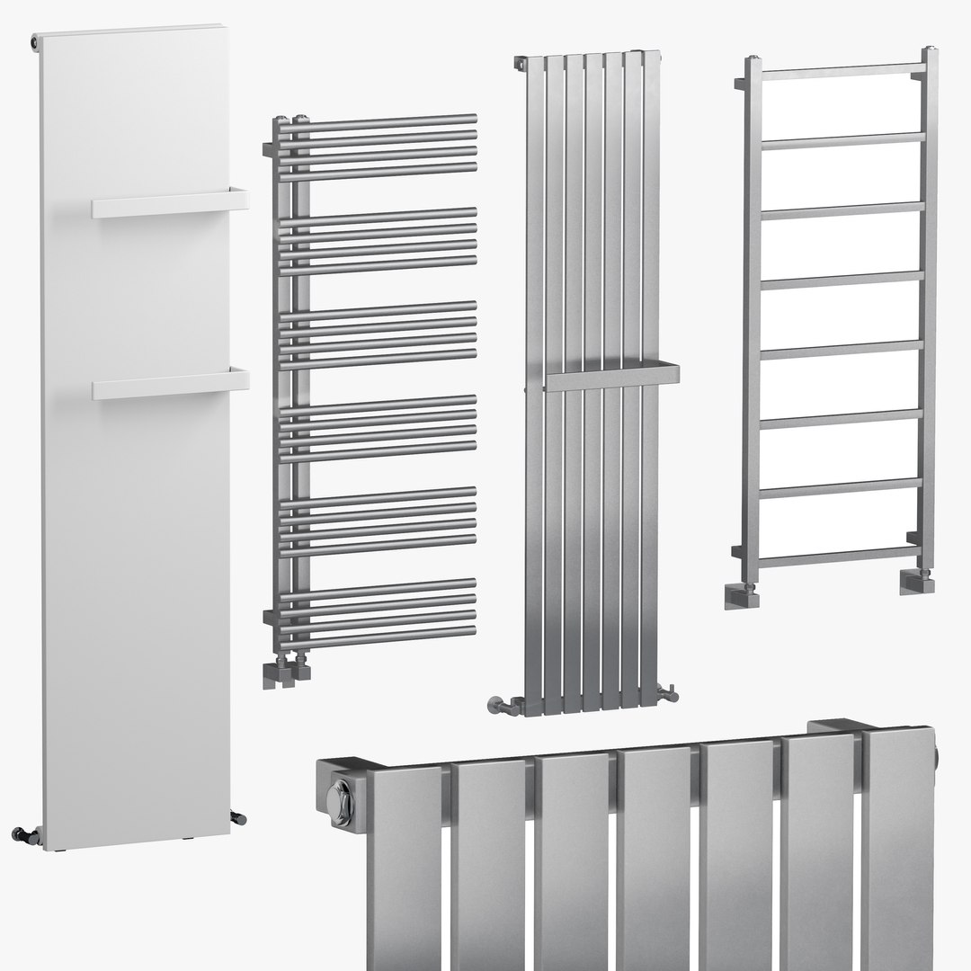 3D Model Radiators Lusso Set 2 - TurboSquid 1809112