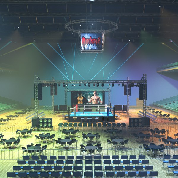 Boxing Arena 3D Models for Download | TurboSquid