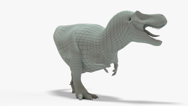 modelo 3d Tyrannosaurus Rex Rigged Basemesh - TurboSquid 2064492