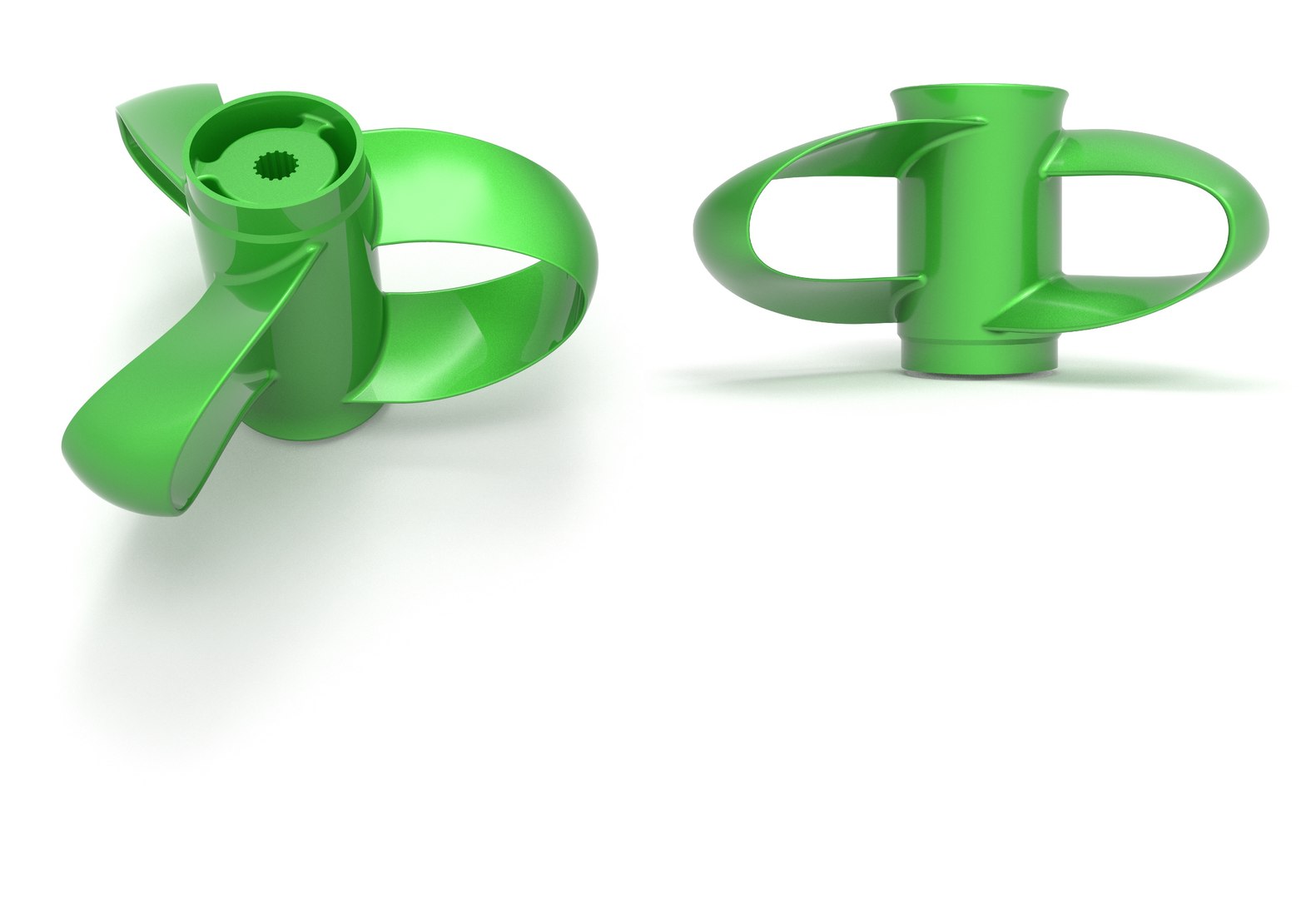 Toroidal Boat Propeller-2 Blades 3D - TurboSquid 2249878