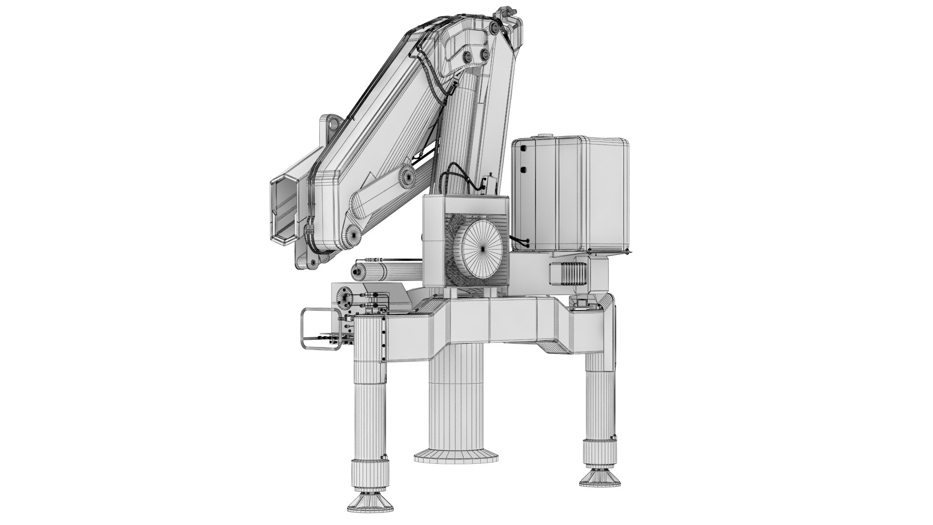 Crane 3D Model - TurboSquid 2131228