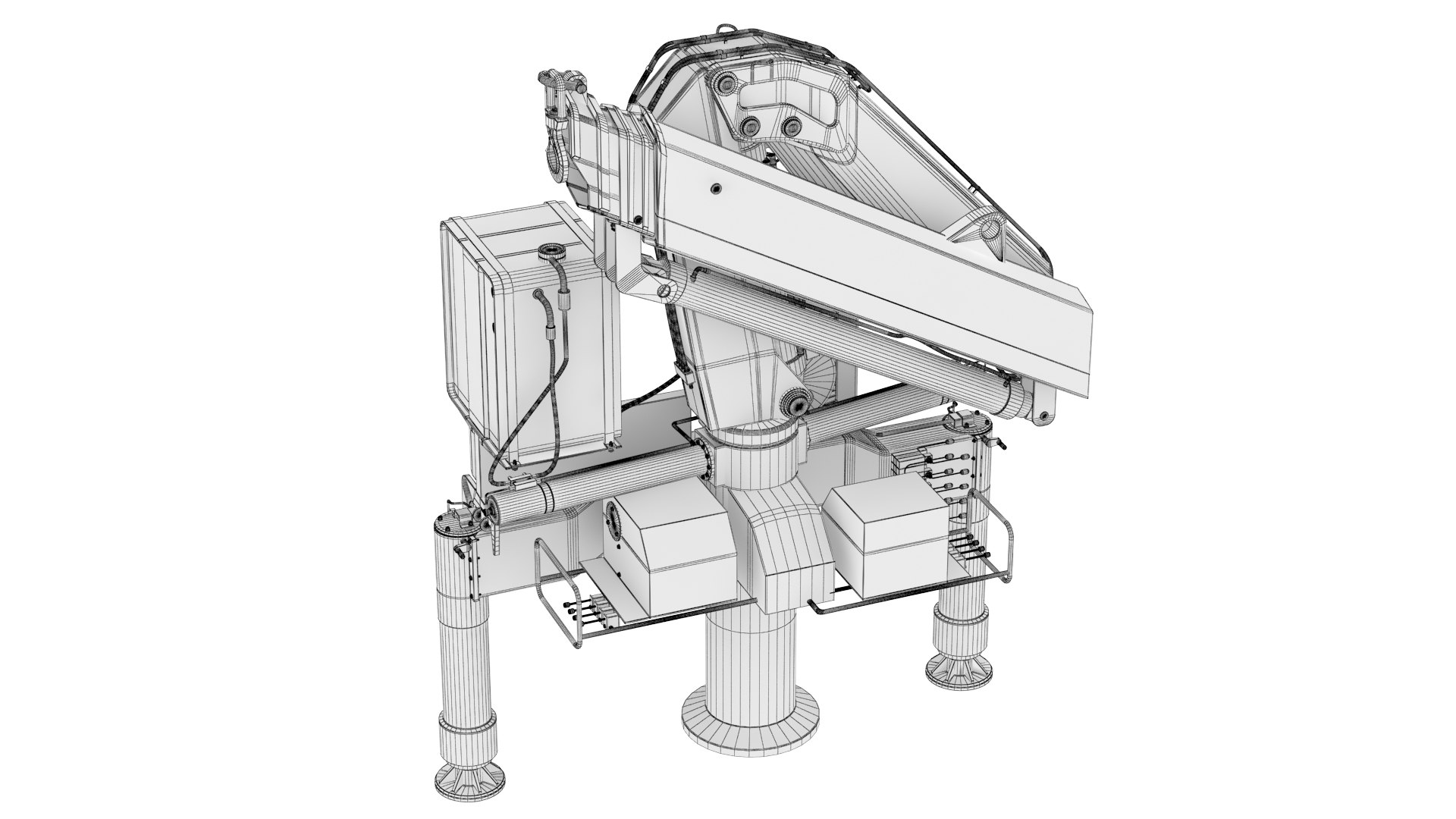 Crane 3D Model - TurboSquid 2131228