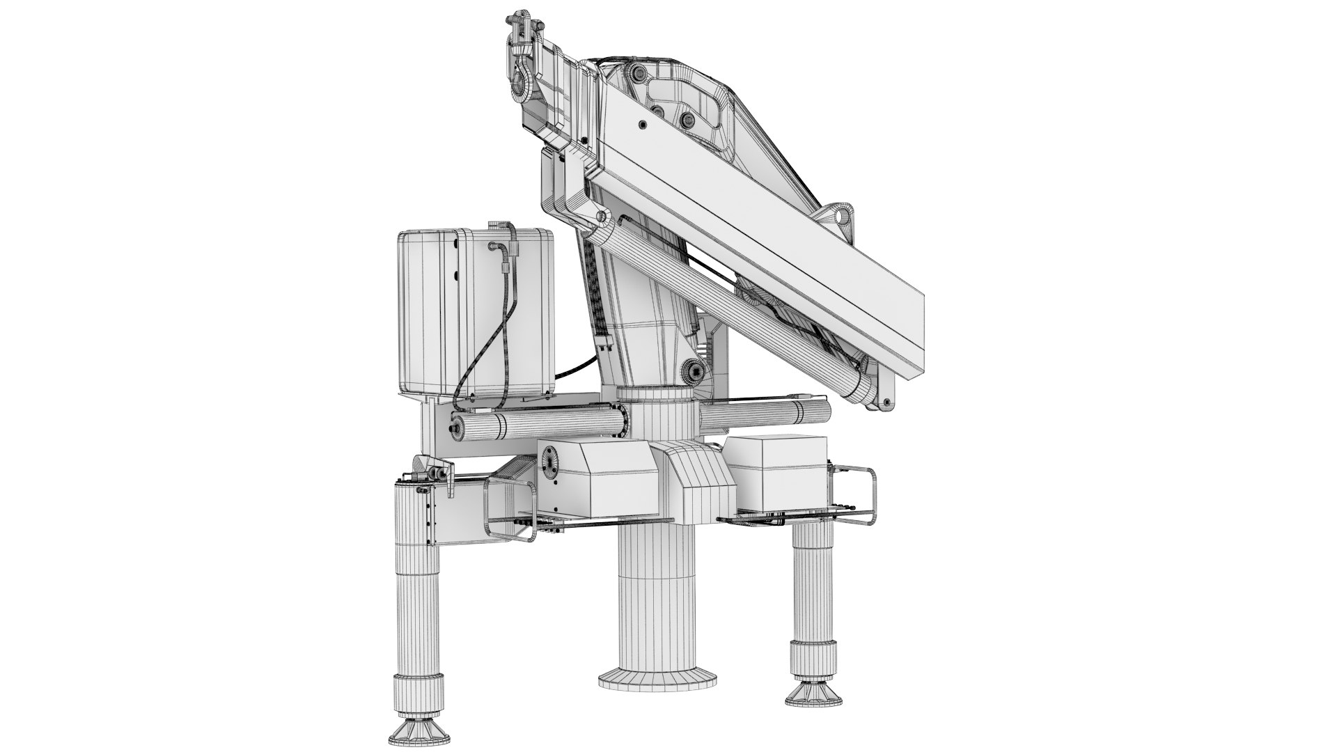 Crane 3D Model - TurboSquid 2131228