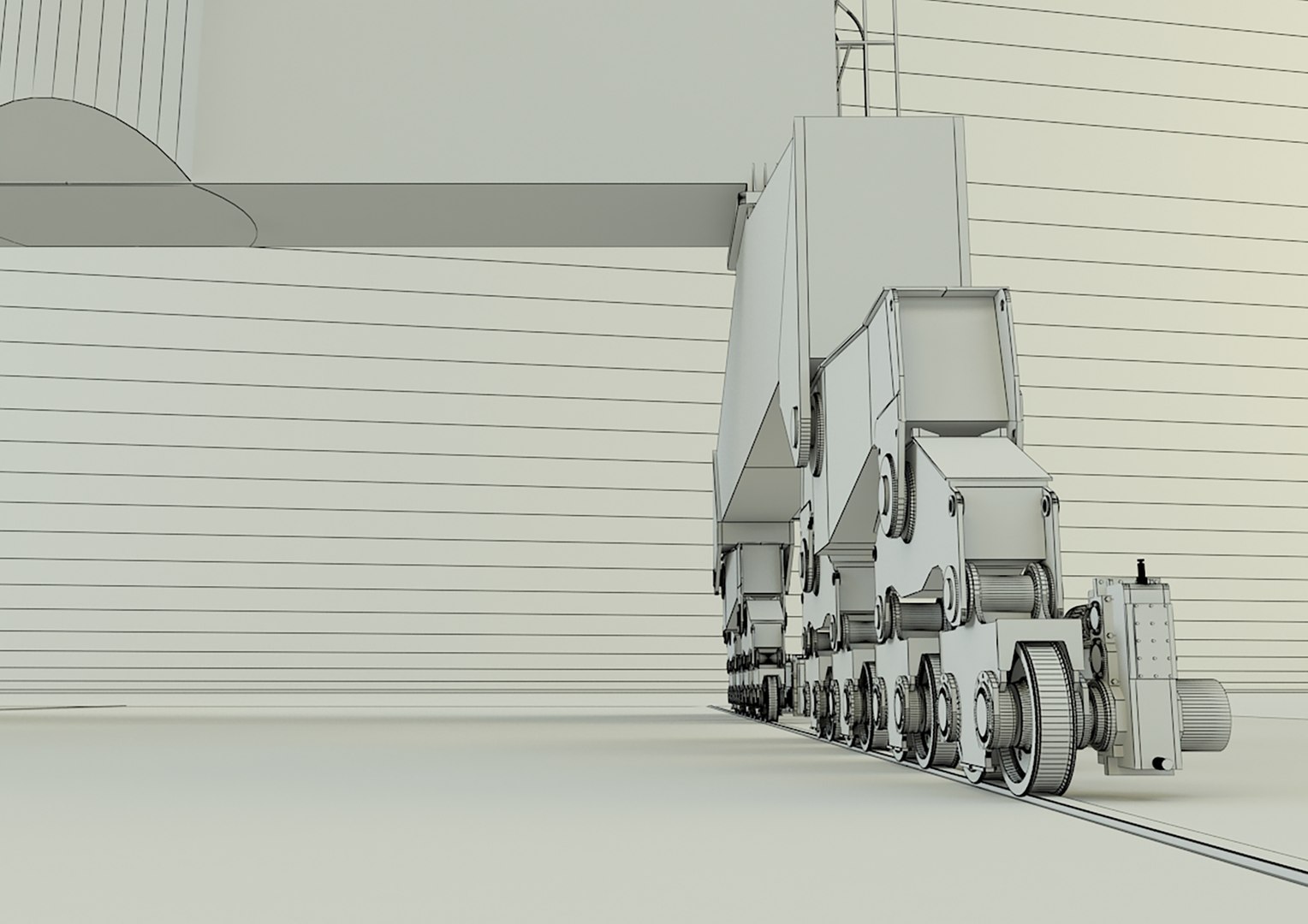 3D Shipyard Crane Model - TurboSquid 2069213