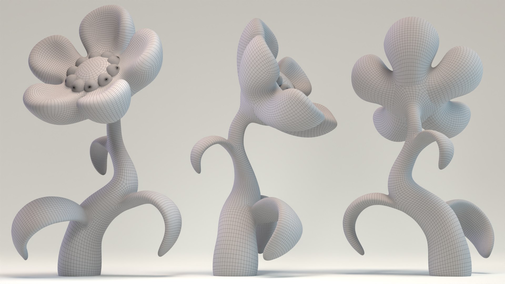 3D Stylized Flowers Model - TurboSquid 2252628