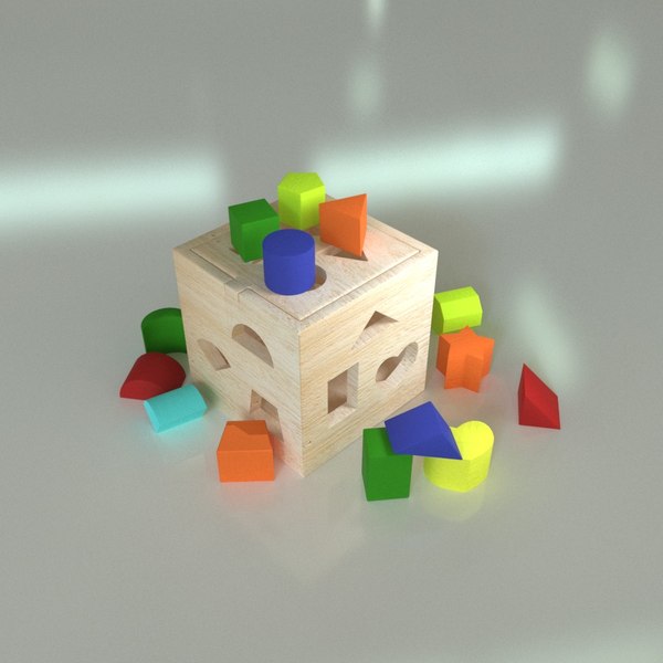 3d Puzzle Wooden Model Turbosquid 1386125