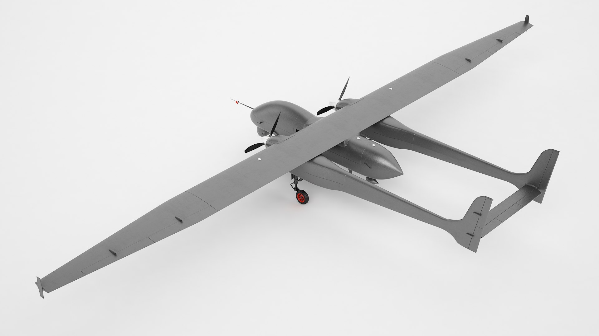 3D Turkish UAV Aksungur 02 - TurboSquid 1999927