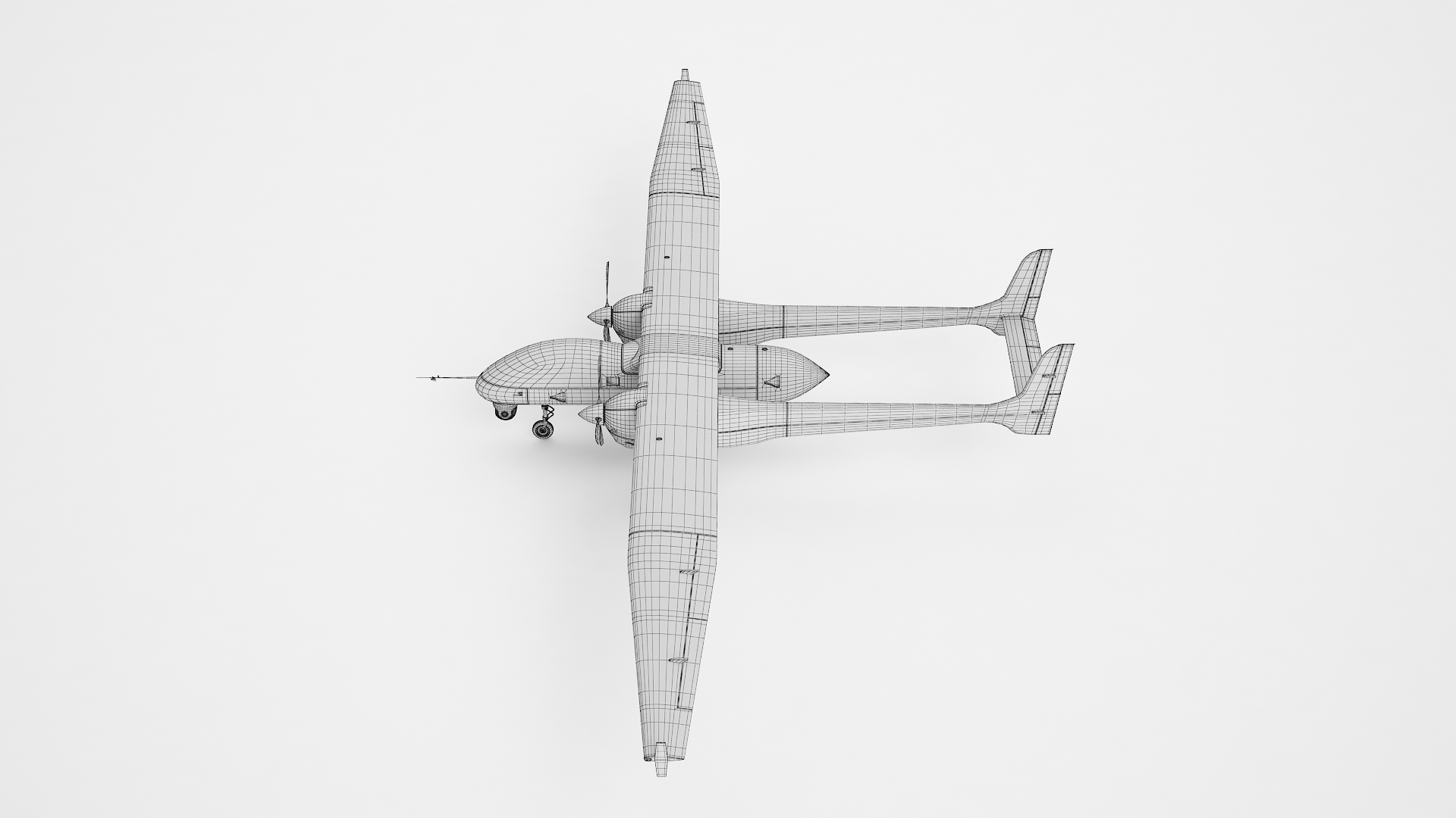 3D Turkish UAV Aksungur 02 - TurboSquid 1999927