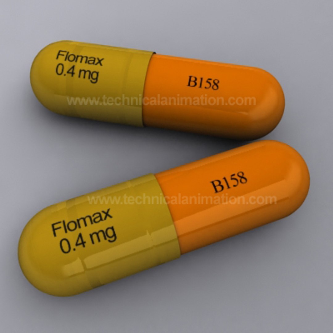 3d flomax pill model
