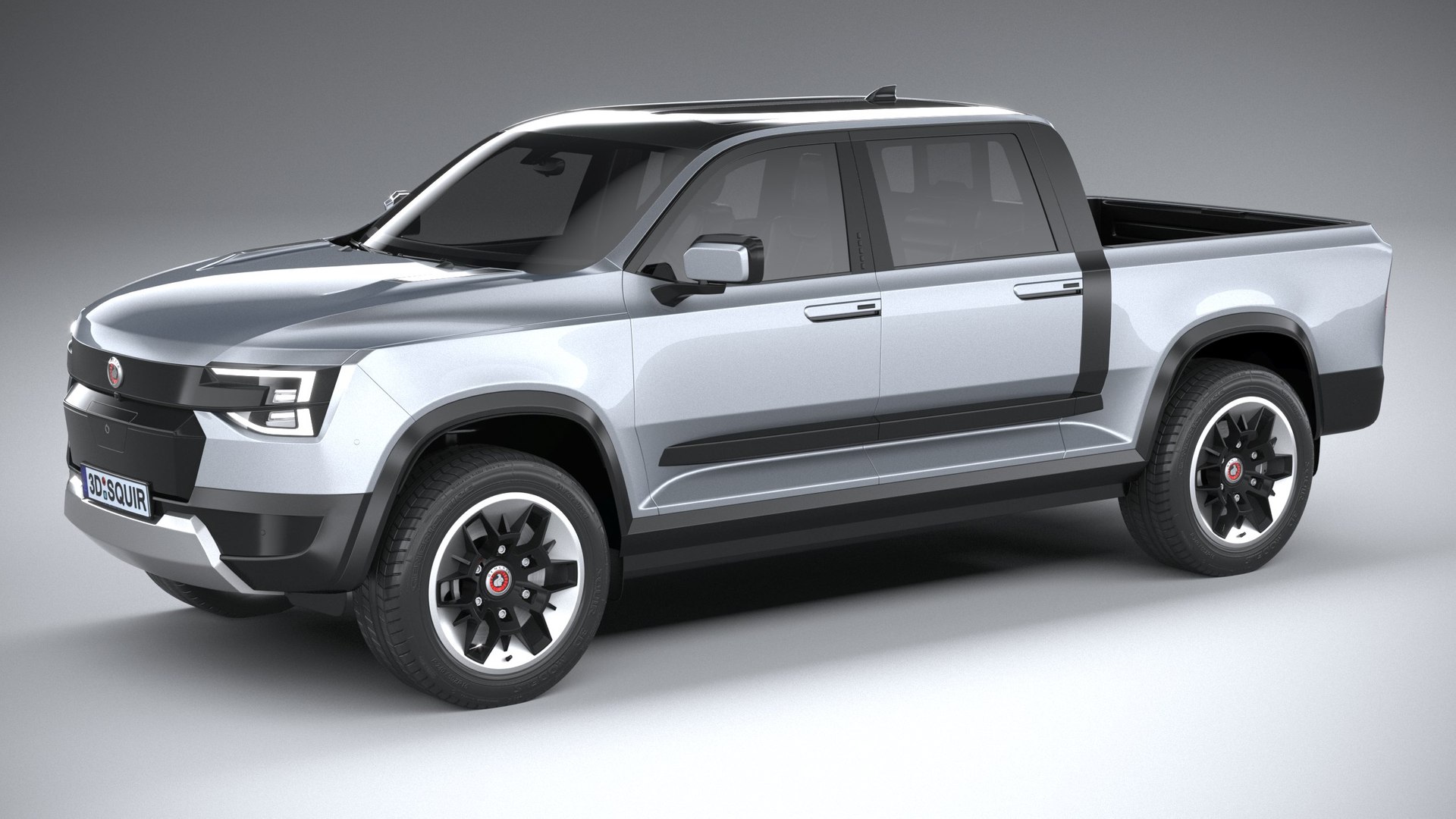 Generic Pickup v1 2023 3D model - TurboSquid 2025927