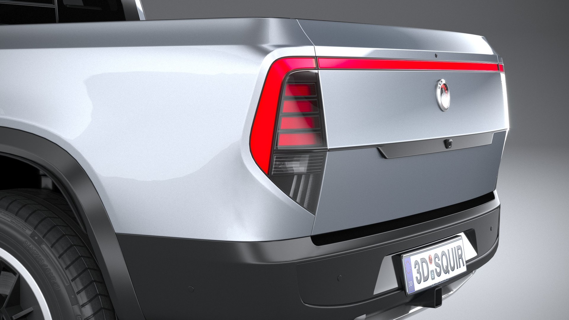 Generic Pickup v1 2023 3D model - TurboSquid 2025927