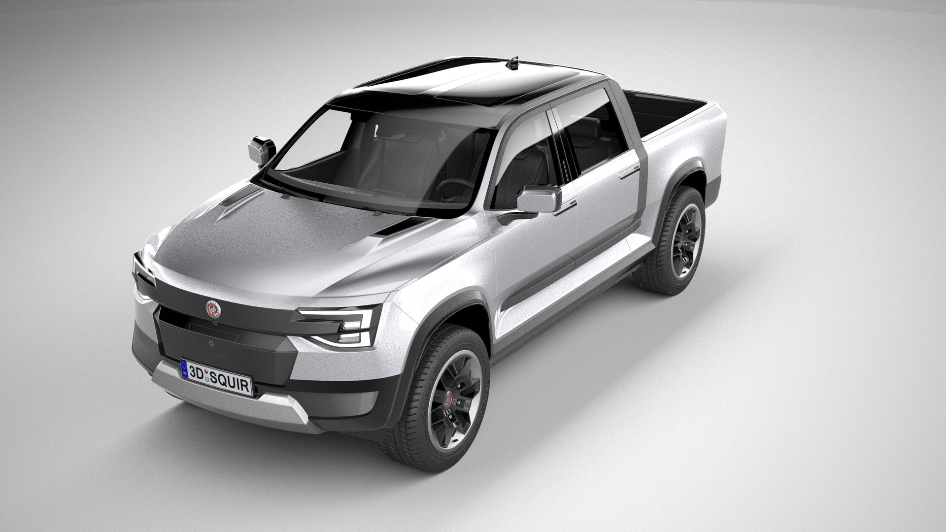 Generic Pickup v1 2023 3D model - TurboSquid 2025927