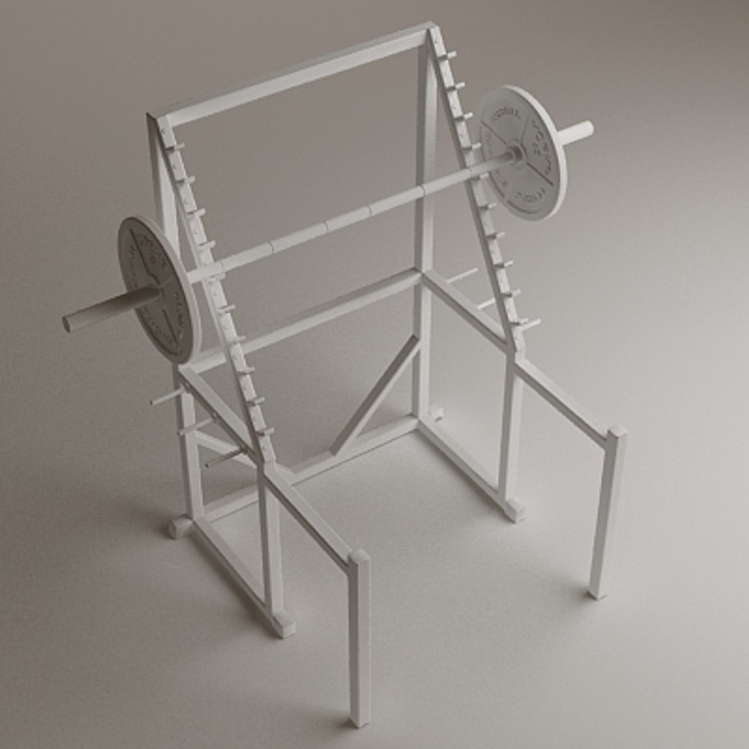 3d large rack model