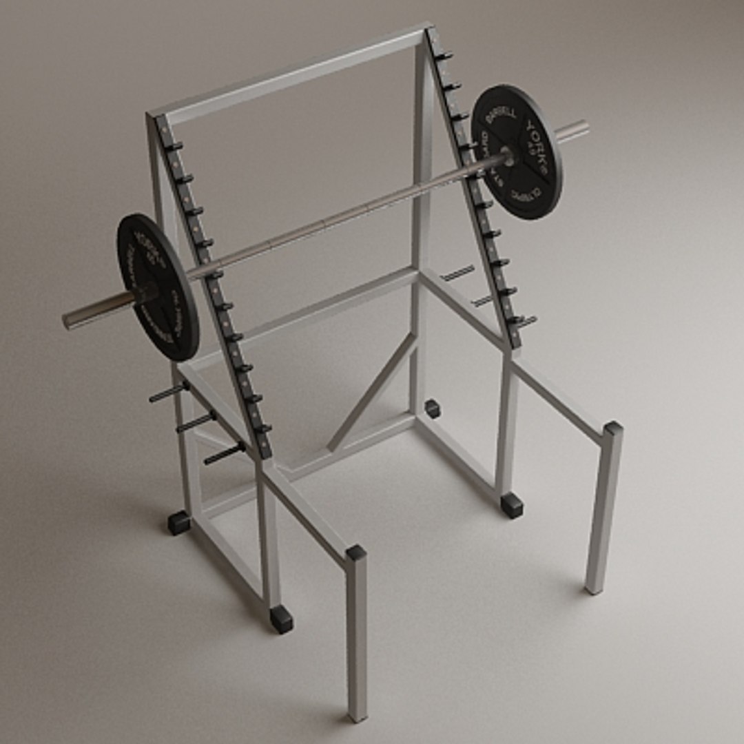 3d large rack model