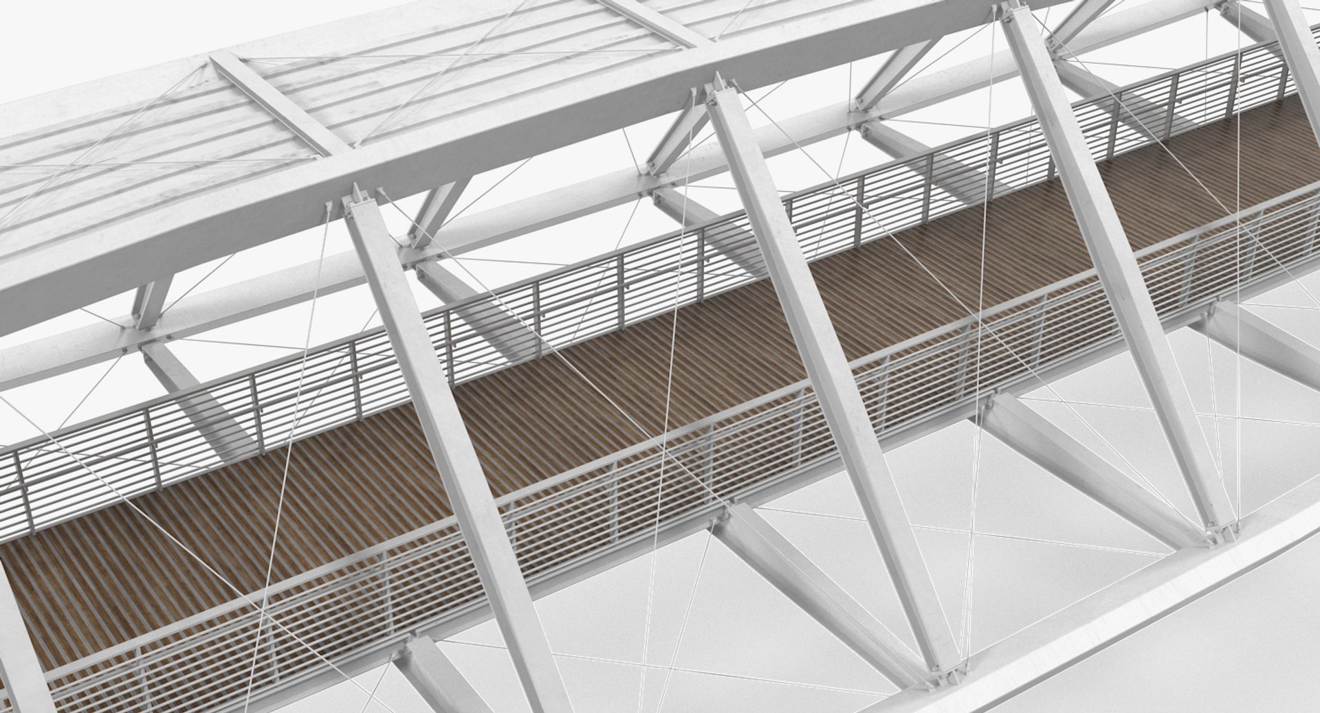 3D Pedestrian Bridges Collection - TurboSquid 1941123