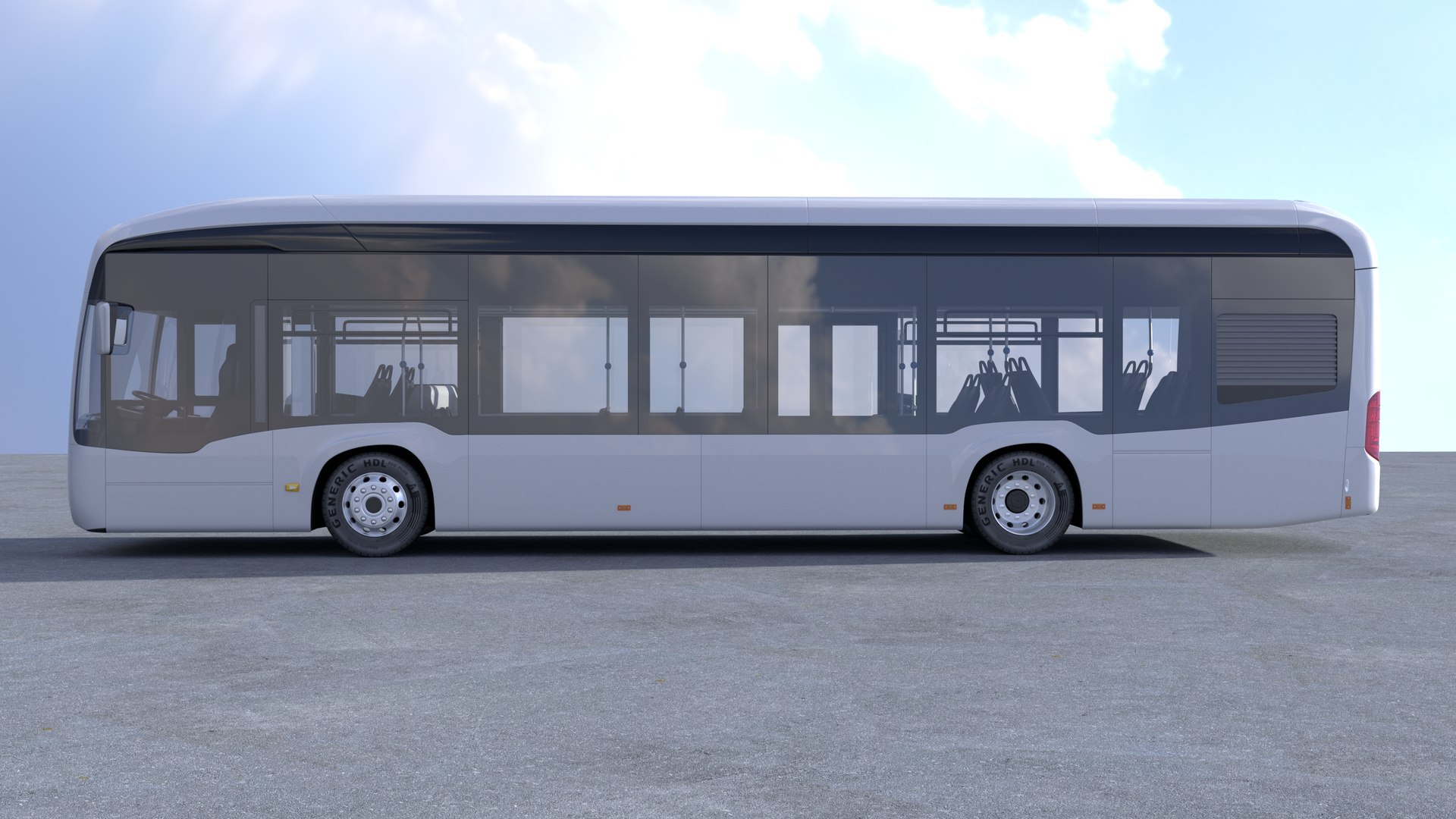 Bus 003 3D model - TurboSquid 2150043