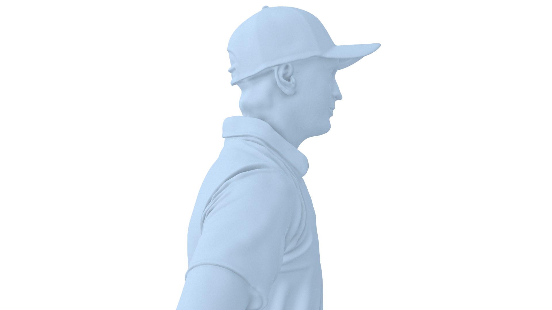 Cricketer indian man fielder 3D model - TurboSquid 2104132