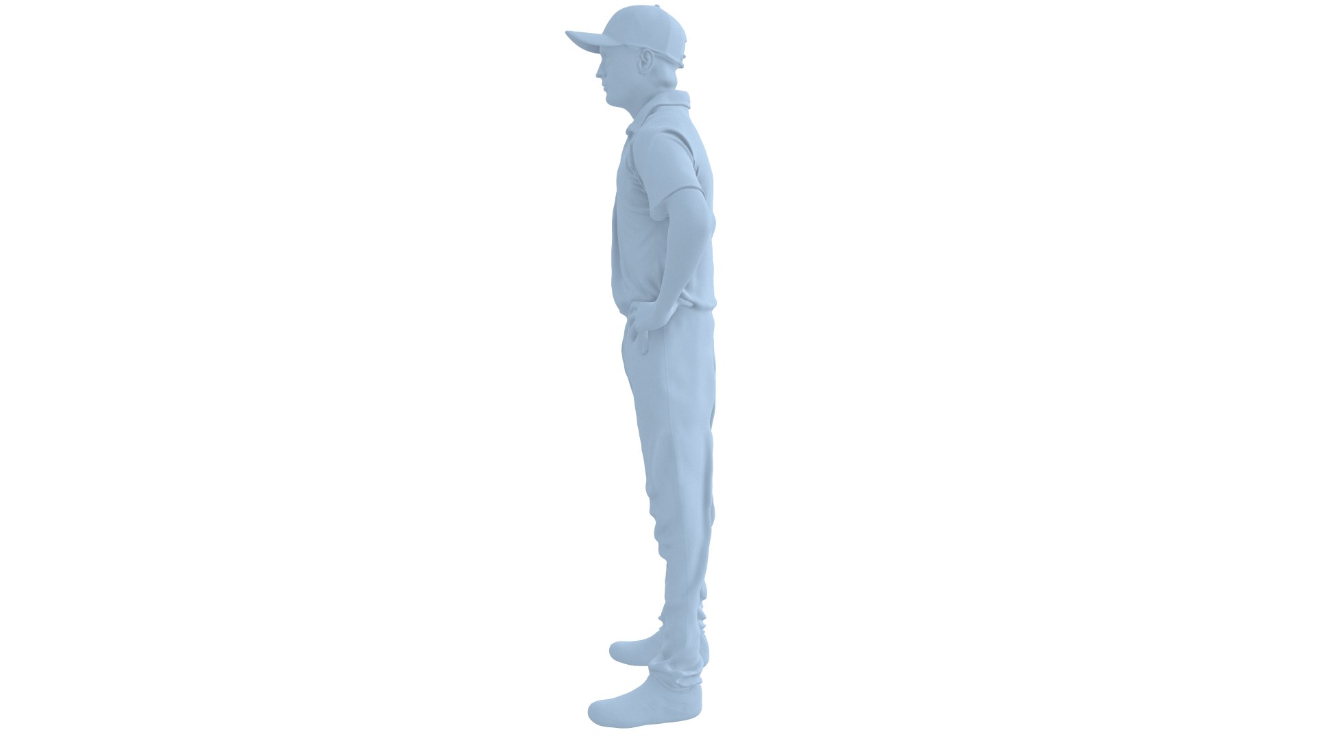 Cricketer indian man fielder 3D model - TurboSquid 2104132