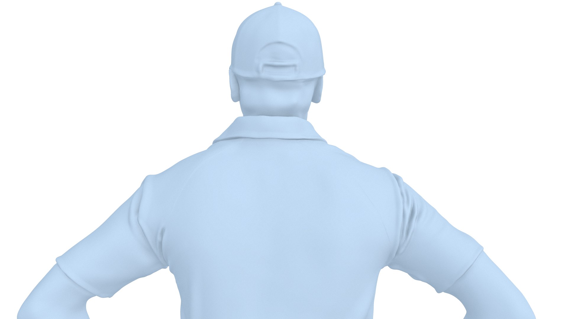 Cricketer indian man fielder 3D model - TurboSquid 2104132