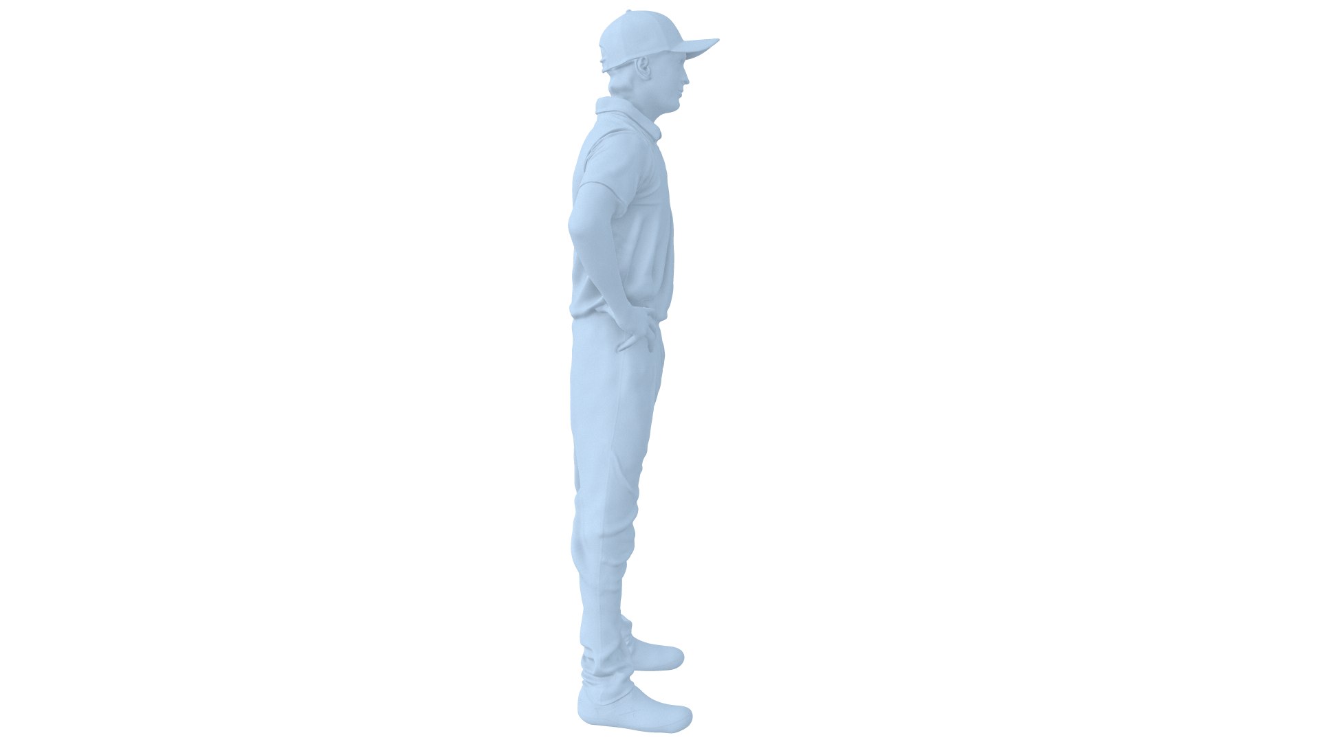 Cricketer indian man fielder 3D model - TurboSquid 2104132