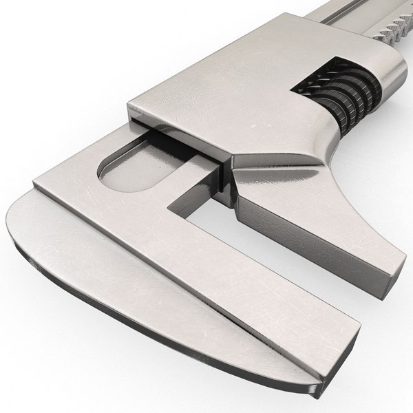 3d model monkey wrench 2