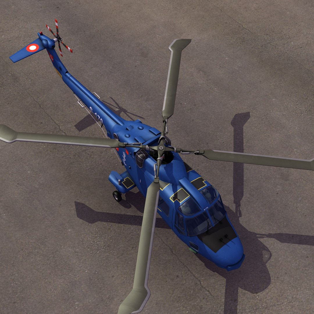 Westland Lynx Mk90 Naval 3d Model