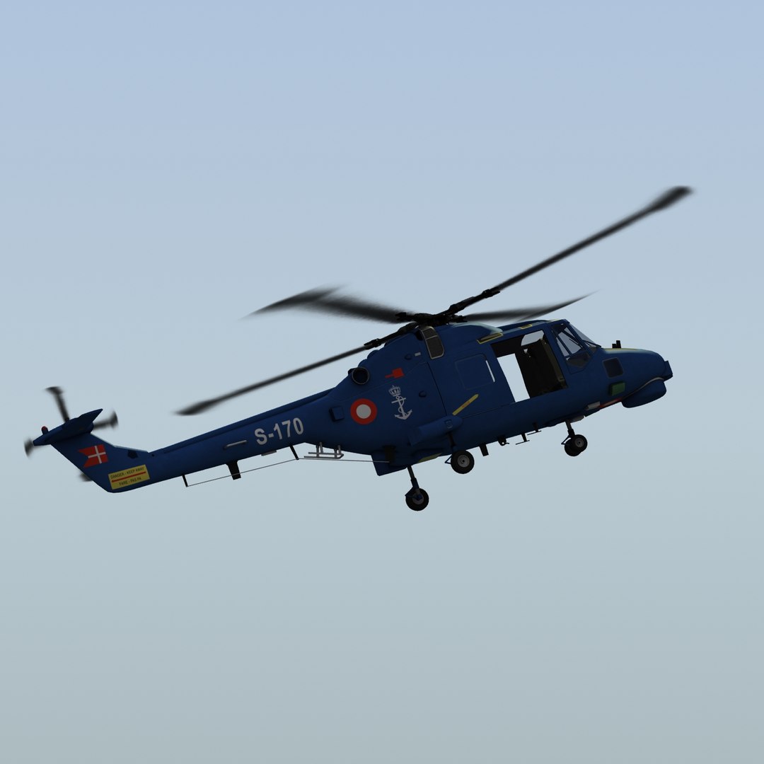 Westland Lynx Mk90 Naval 3d Model