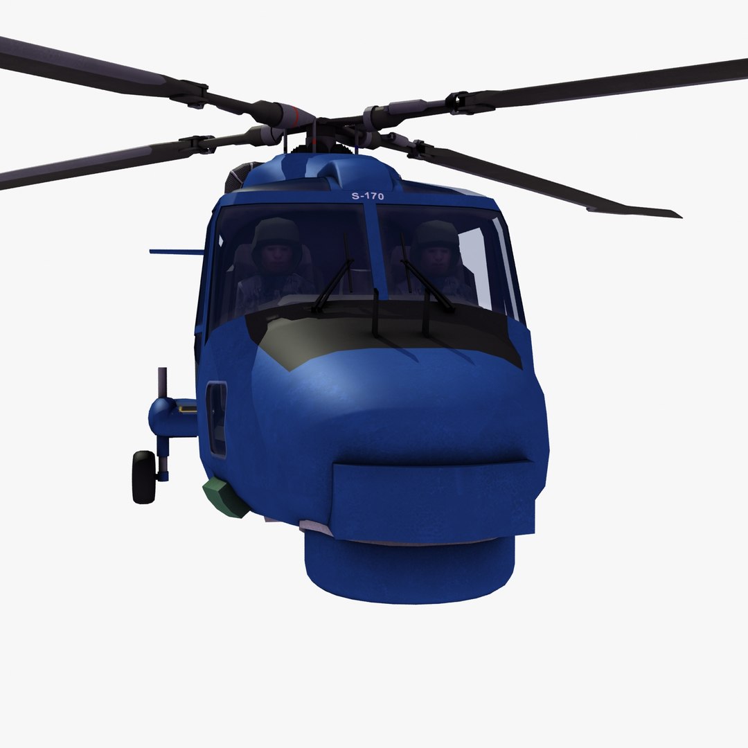 Westland Lynx Mk90 Naval 3d Model
