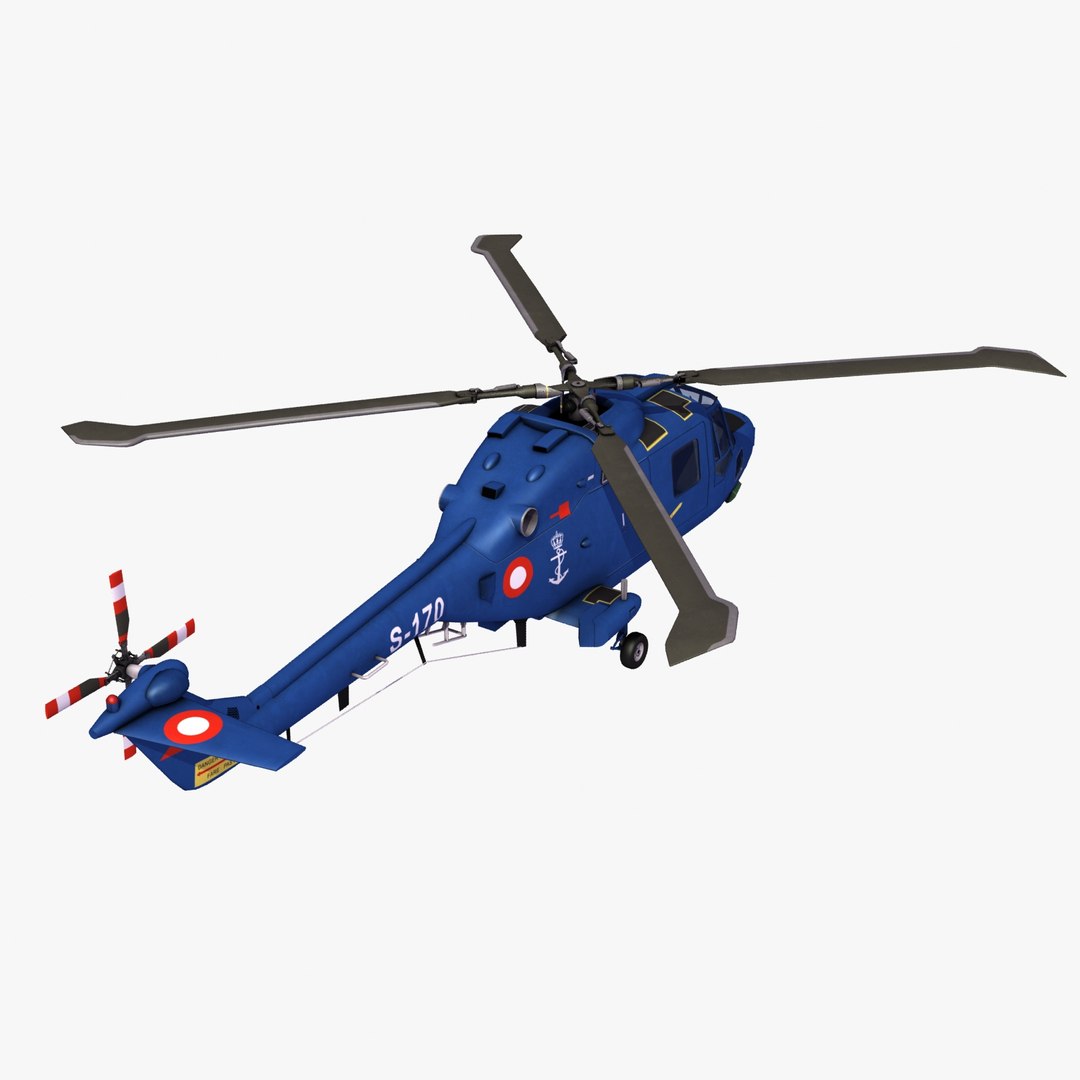 Westland Lynx Mk90 Naval 3d Model