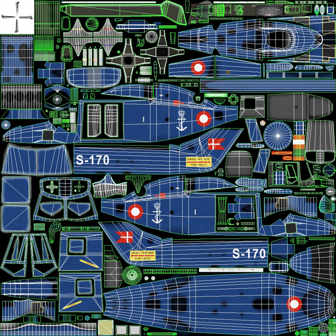 Westland Lynx Mk90 Naval 3d Model