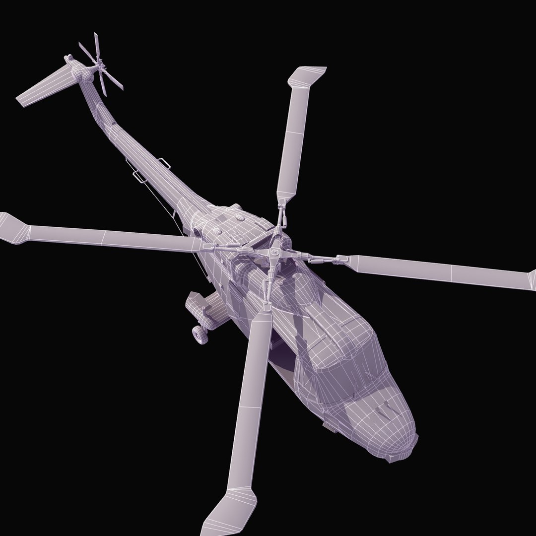 Westland Lynx Mk90 Naval 3d Model