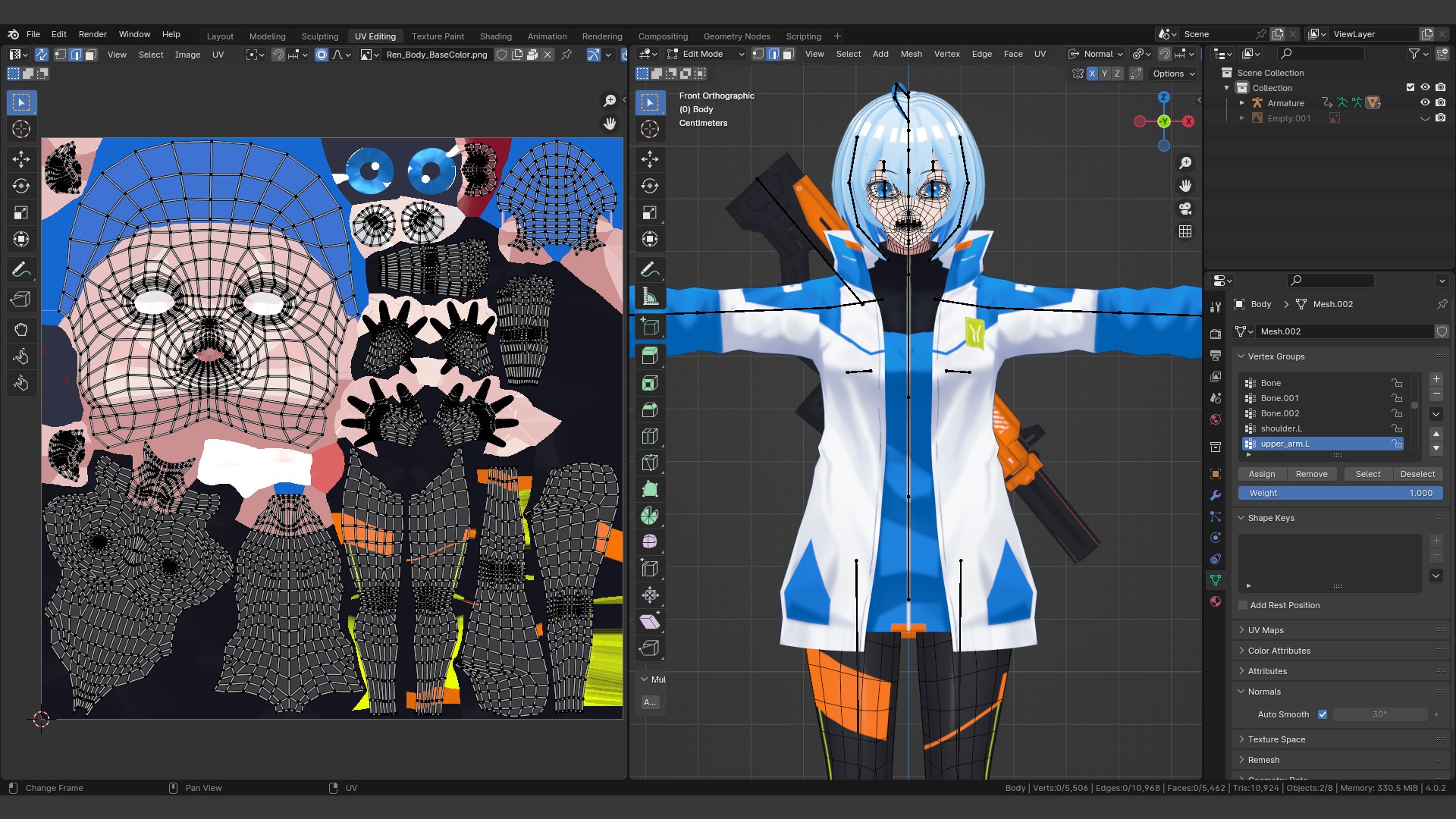 Ren - Original Anime Character 3D - TurboSquid 2347511