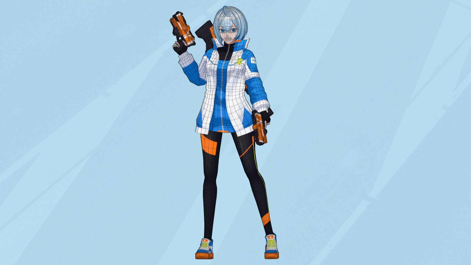 Ren - Original Anime Character 3D - TurboSquid 2347511